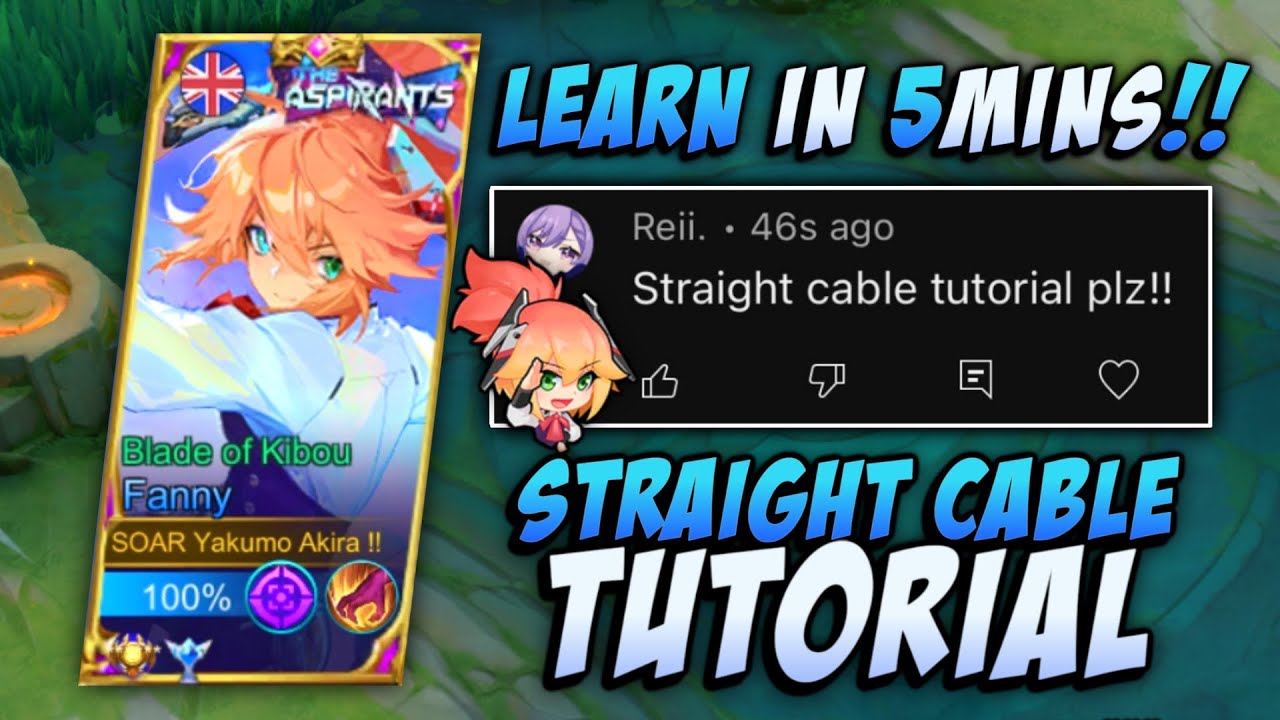STRAIGHT CABLE TUTORIAL