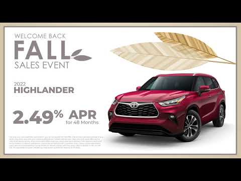Northcutt Toyota | September 2022 Specials