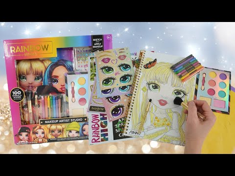 Rainbow High Makeup Artist Studio Activity Set