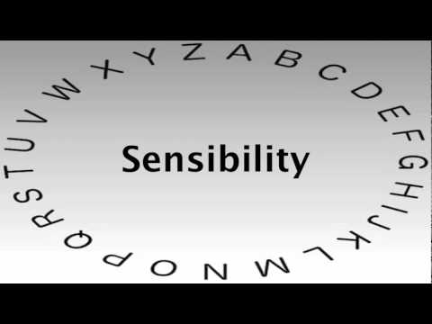 SAT Vocabulary Words and Definitions — Sensibility
