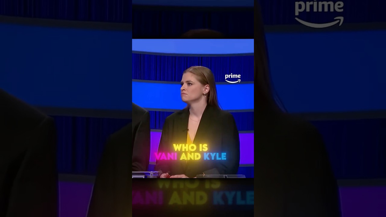 VANI AND KYLE ON A GAMESHOW