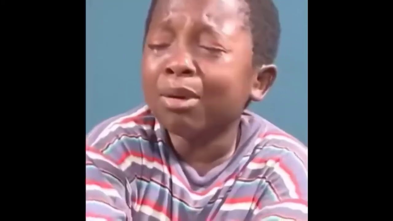 African kid crying meme