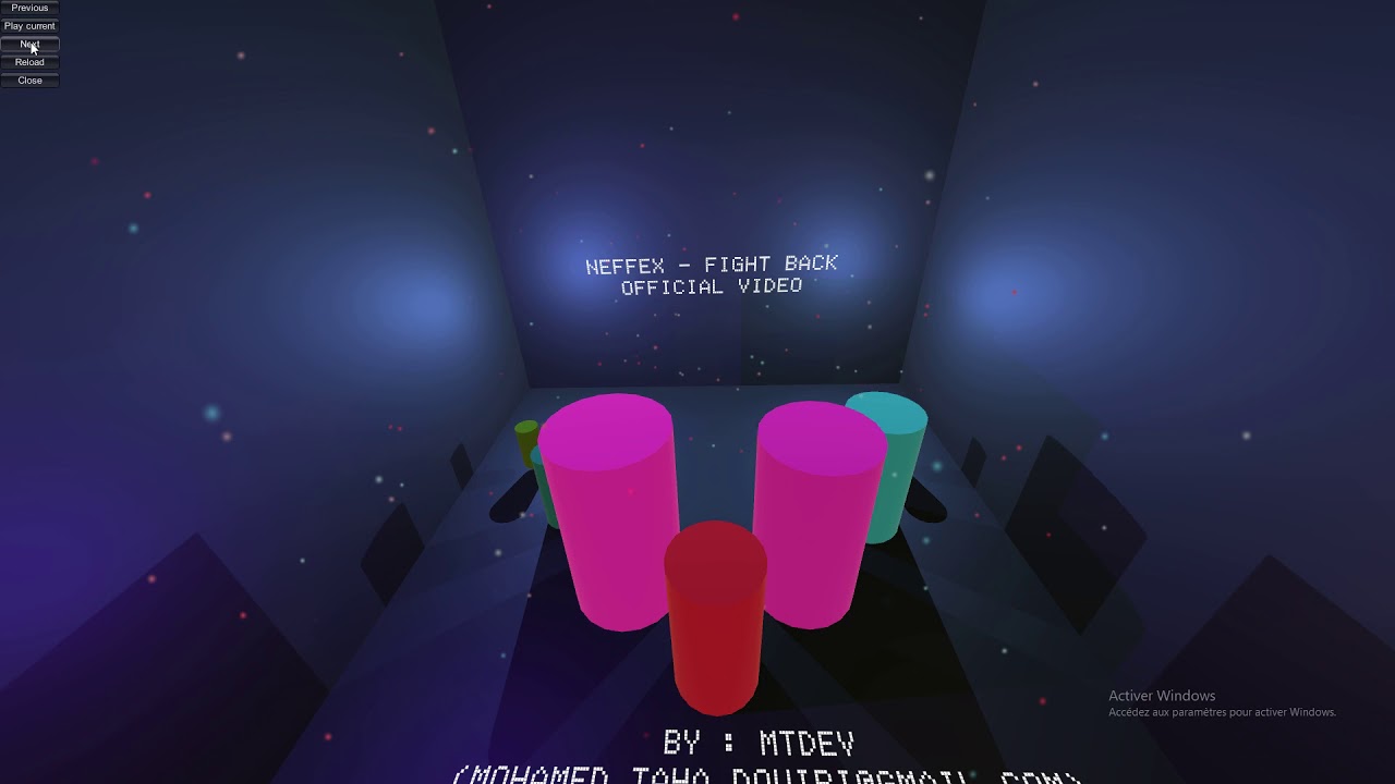 Unity Music Visualizer 2.0 ( EPILEPSY WARNING ! )