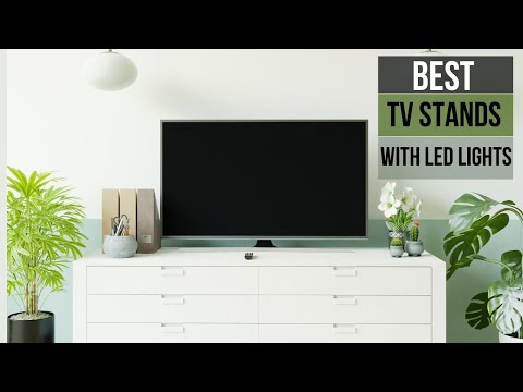 Best TV Stands with LED Lights Reviews | Floating TV Stand With Led Lights