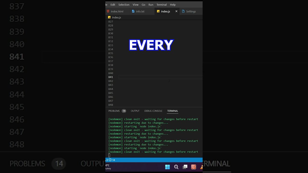 Every method in #javascript #shorts