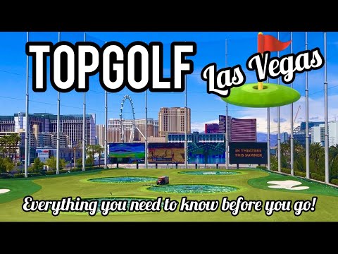 Top Golf Las Vegas 🏌🏽♂️ Beer AND Golf!