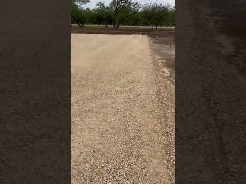 That’s how a building pad is suppose to look!