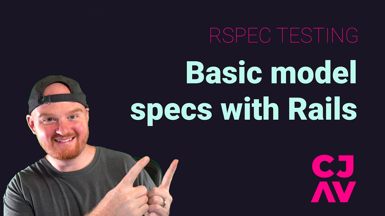 Basic rspec Ruby on Rails model specs