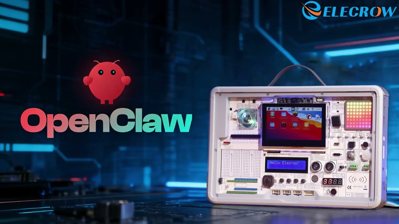 Running OpenClaw on CrowPi 3 Al Learning and Development Station Kit