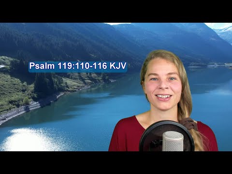 Psalm 119:110-116 KJV - Protection, Hope - Scripture Songs