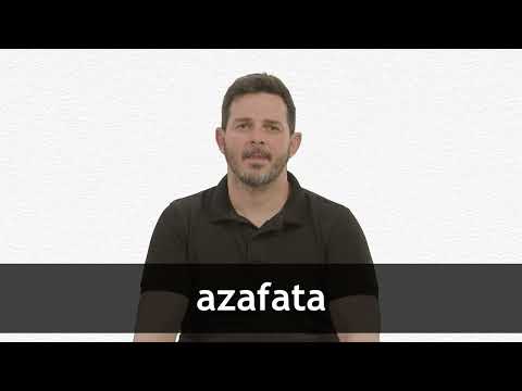 English Translation of “AZAFATA” | Collins Spanish-English Dictionary