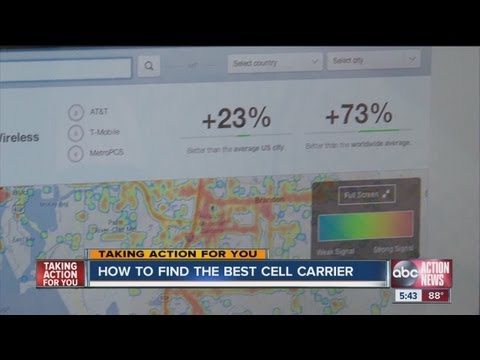 How to find the best cell coverage