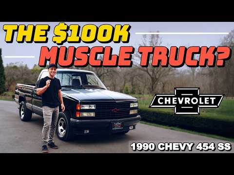 ¿Por qué se venden estas camionetas "muscle" por más de $100,000? | Chevrolet 454 SS de 1990 con ...