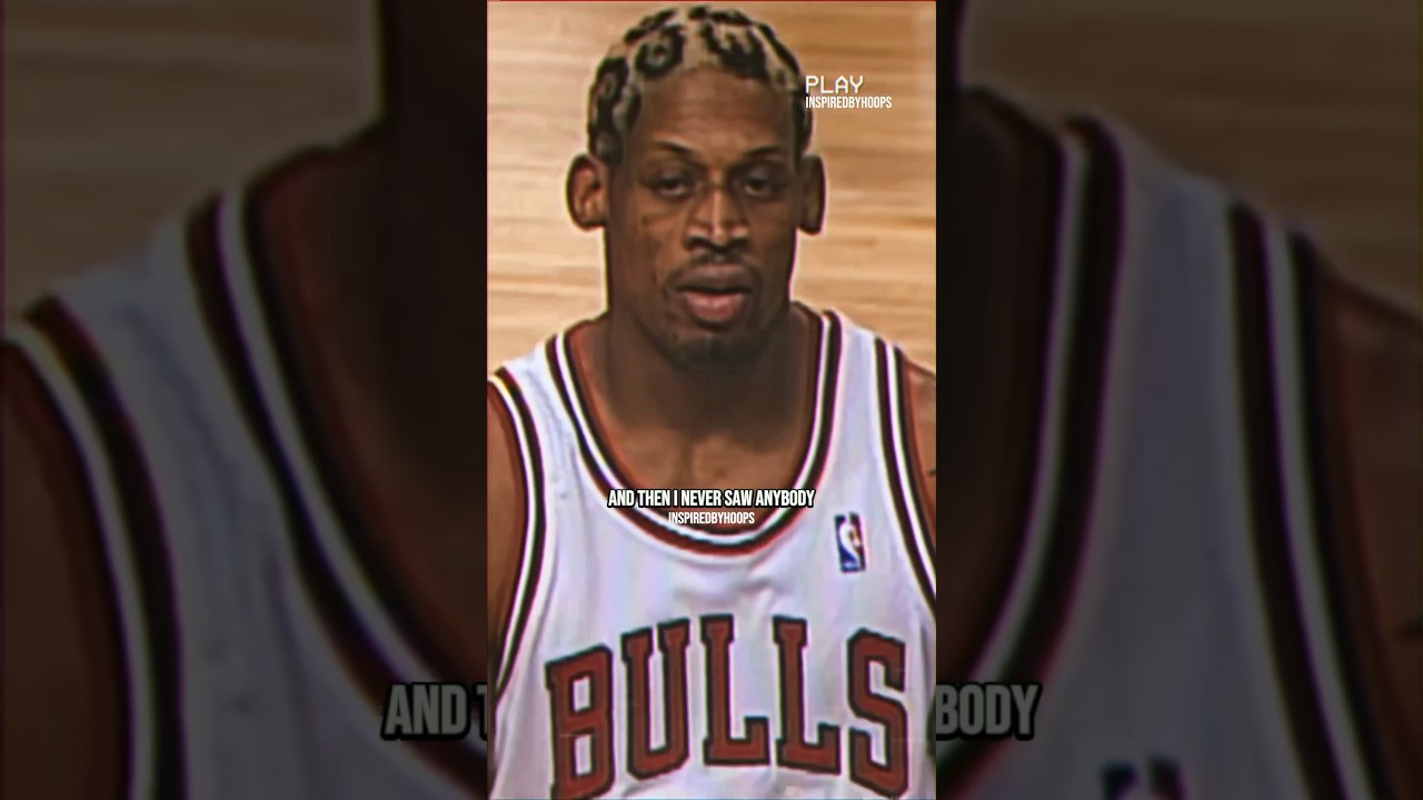 Dennis Rodman Studied How To Rebound A Basketball 🤯🏀
