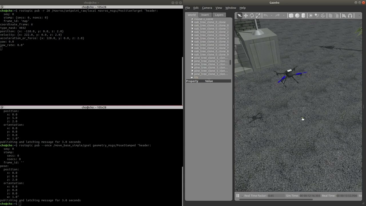 I want to control the drone via /mavros/setpoint_raw/local or attitude - ArduCopter - ArduPilot ...