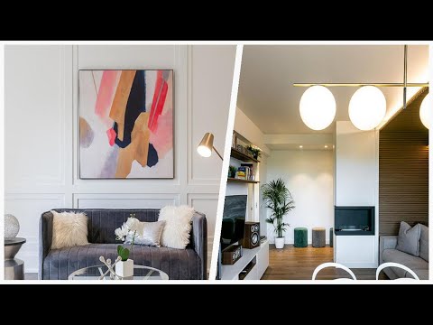 75 Contemporary Wainscoting Living Room Design Ideas You'll Love 🔴