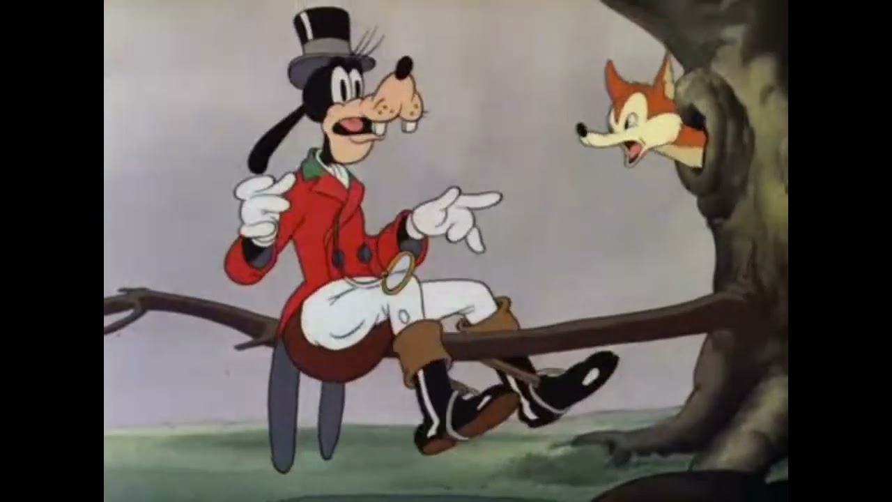 Donald Duck & Goofy -  The Fox Hunt 1938