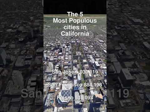 5 Largest Cities in California
