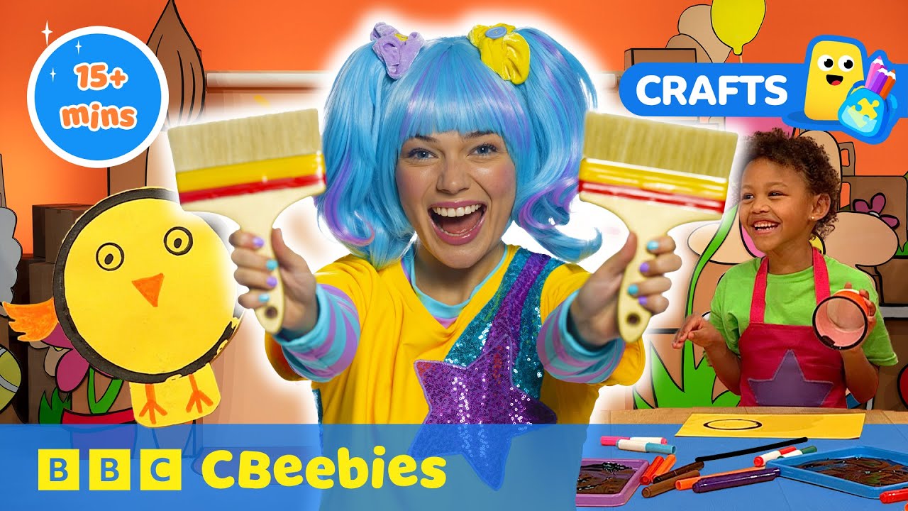 Crafts with Sketch 🎨⭐ | Fun Crafts for Toddlers | Playtime Towers | 15+ Mins Compilation | CBeebies