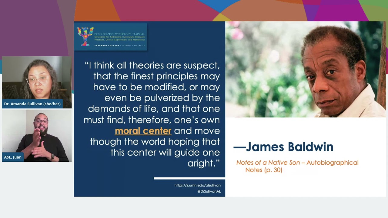 Decolonizing Psychology Training Conference: Research Practices