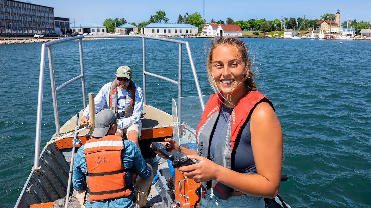 Antoni Fell in Love with UWM's Unique Freshwater Sciences Program