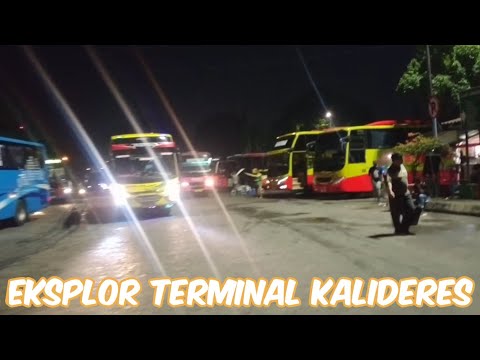 Pagi Tour Terminal Kalideres Banyak Bus Baru Tiba dan Siap Berangkat