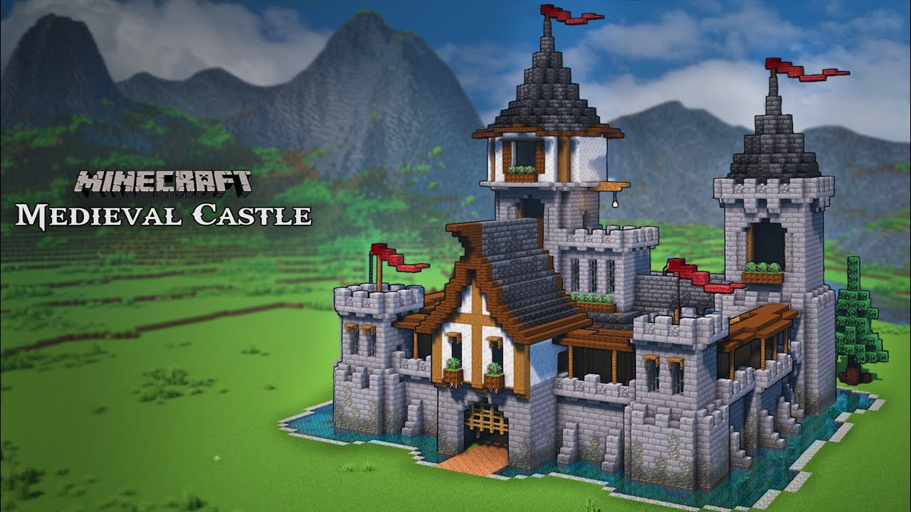 Minecraft: How To Build a Medieval Castle | Easy Tutorial - Minecraft ...