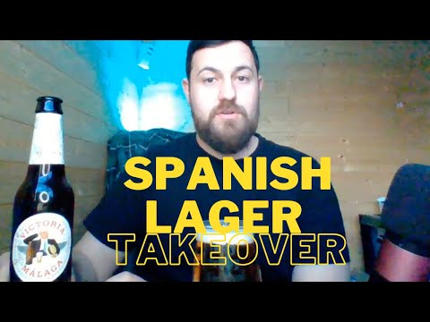 Victoria Malaga | Spanish Beer | Lager review #beerreview #spanishbeer #lager