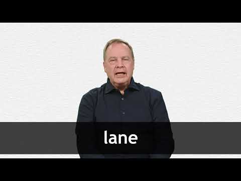 How to pronounce LANE in American English