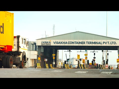 Visakha Container Terminal Where Every Container Tells a Story #creatingopportunities