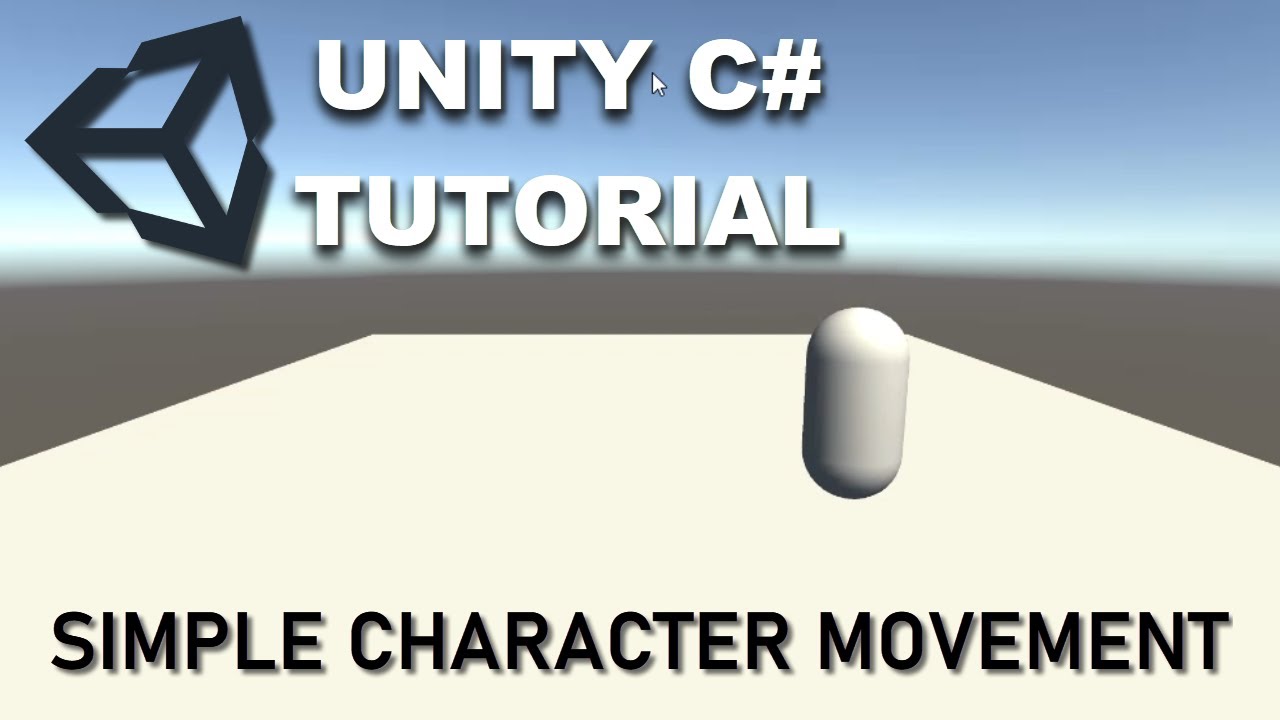 Simple Player Movement in Unity Using C# (Unity Tutorial 2021)