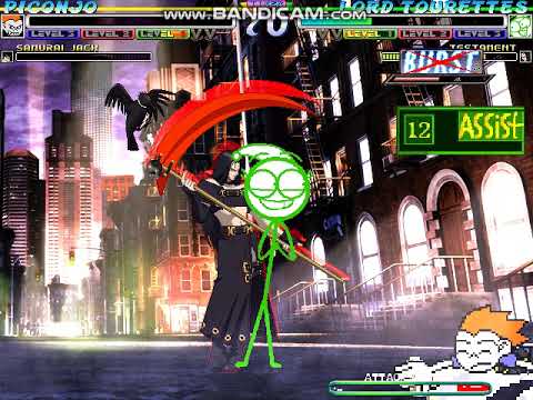 MUGEN Request: Piconjo & Samurai Jack Vs Lord Tourettes & Testament