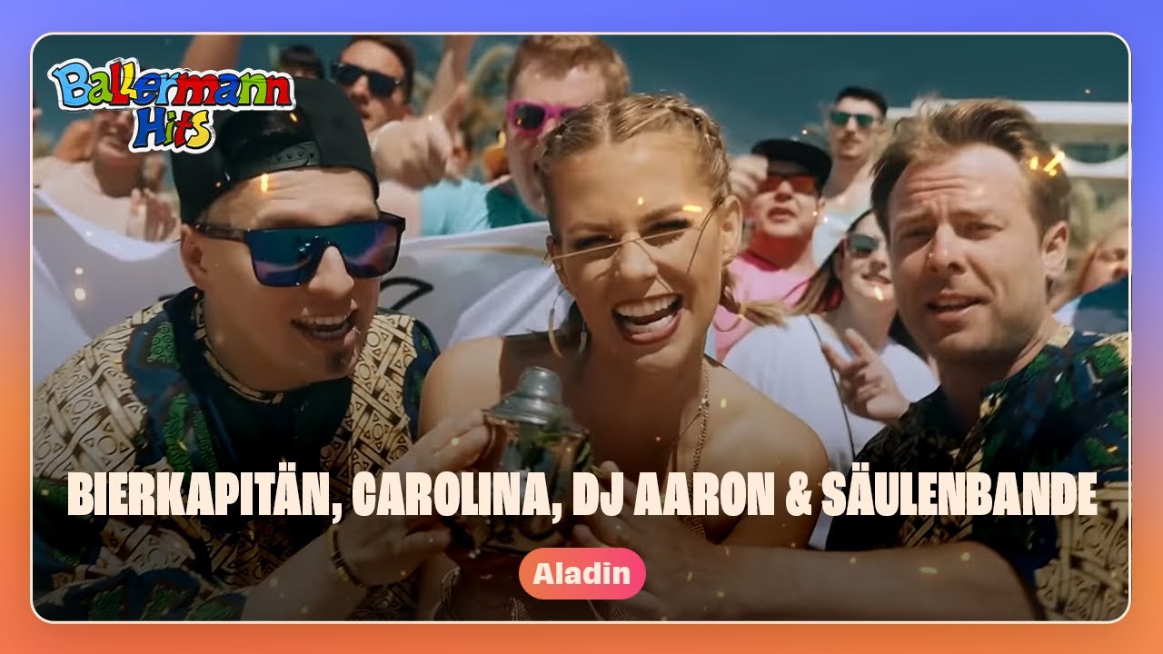 Bierkapitän, Carolina & Dj Aaron feat. Säulenbande – Aladin | WarnowFM ️