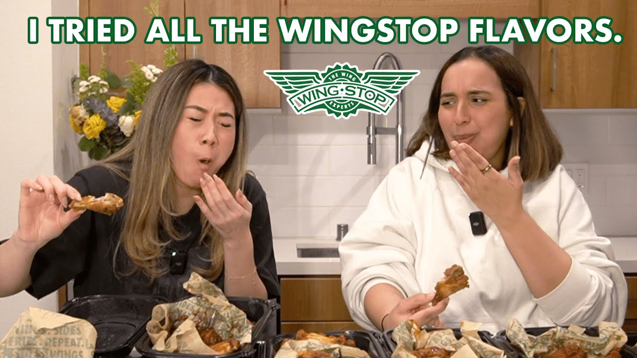 Trying ALL the Wingstop Flavors and Ranking Them | Wingstop Review