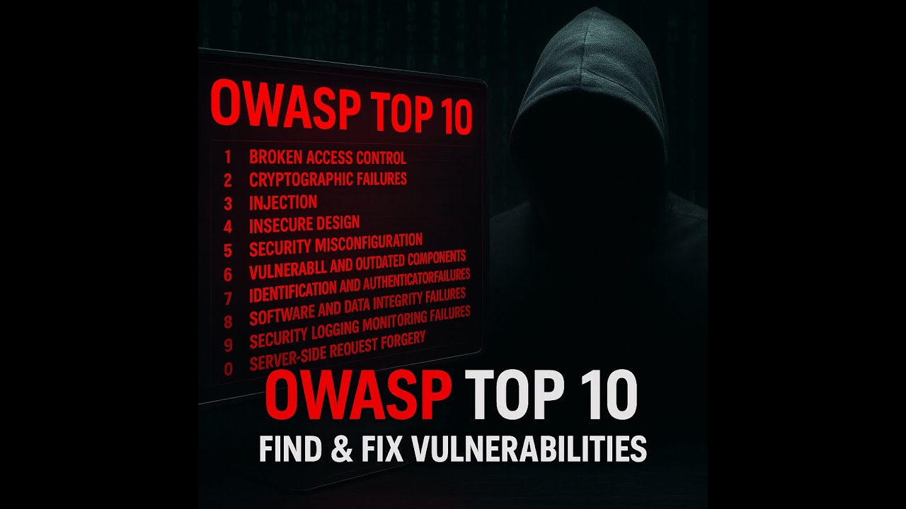 OWASP Top 10 Web Application Security Risks Explained (2025) | Find & Fix Vulnerabilities