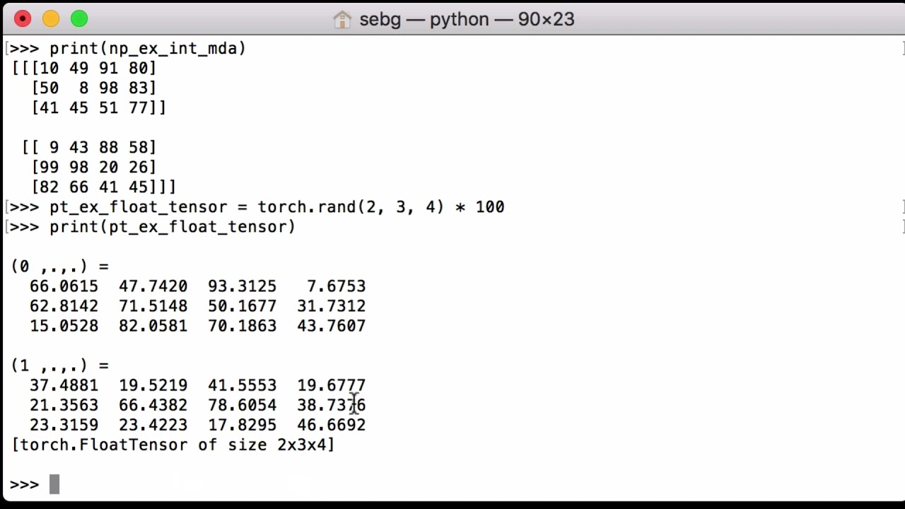 PyTorch Tensor to NumPy: Convert A PyTorch Tensor To A NumPy Multidimensional Array