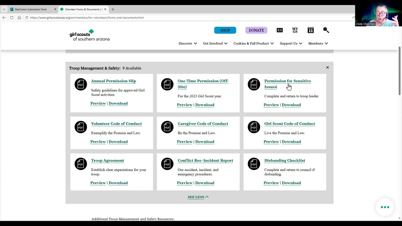 Troop Scoop - Forms, Forms & More Forms!