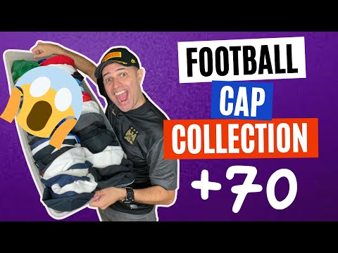 😱 MY INSANE FOOTBALL CAP COLLECTION❗️ More than 70 Football Hats 🧢