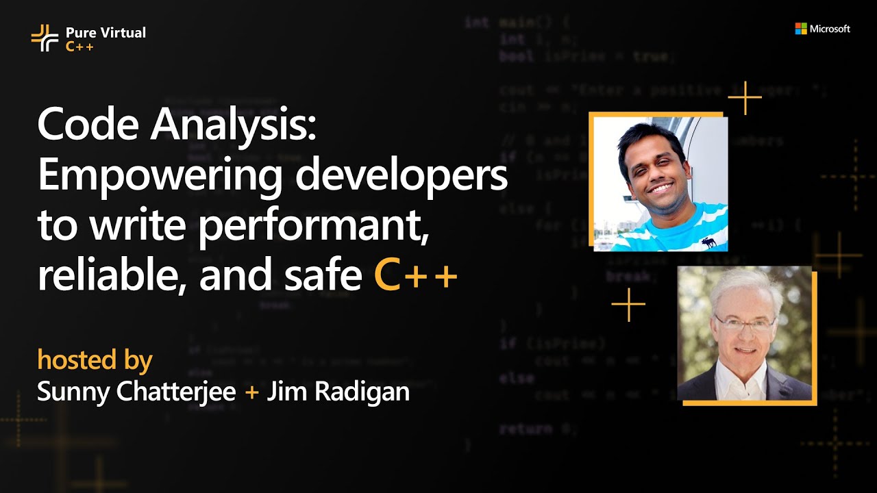 Code Analysis: Empowering developers to write performant, reliable, and safe C++