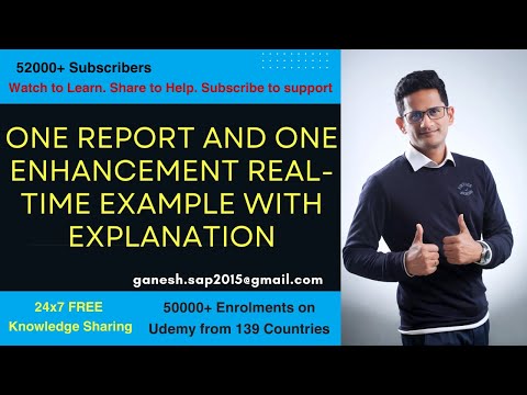 One Report and one Enhancement Real-Time example with explanation - SAP Material Management