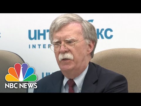 John Bolton: President Donald Trump-Vladimir Putin Summit Will Happen | NBC News