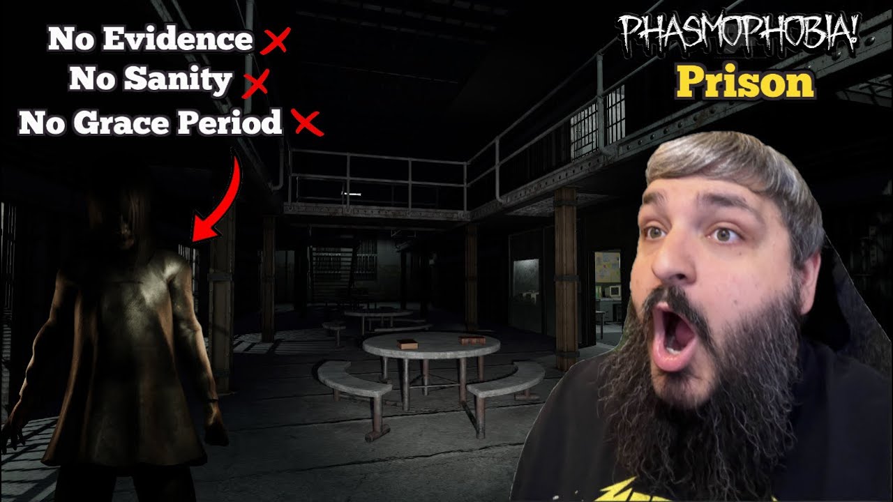 Identifying Two Prison Ghosts with No Evidence, Sanity, or Grace Period! | Phasmophobia