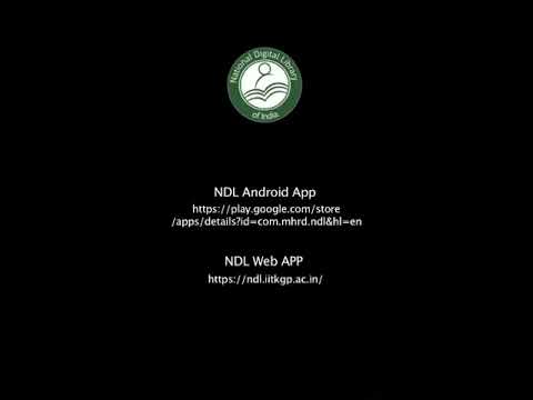 NDL India Promotional video for Mobile App