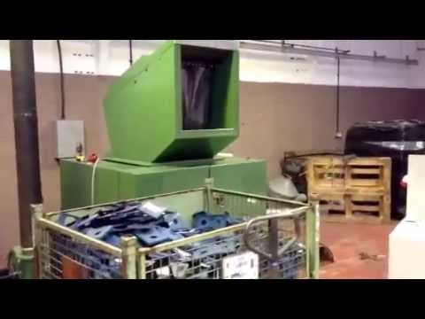 Plastic Granulating with the Blackfriars 62-52 Granulator