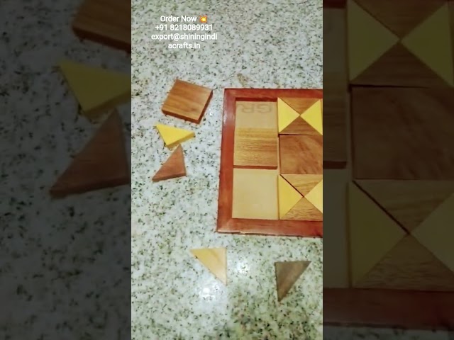 Wooden Puzzle - Handmade Indian Wooden Jigsaw Puzzle Trader ...