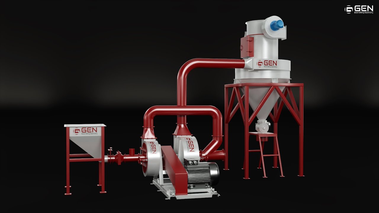 Whole Wheat Flour - Whole Wheat Flour Making - Flour Mill - Flour Factory - Maize Flour