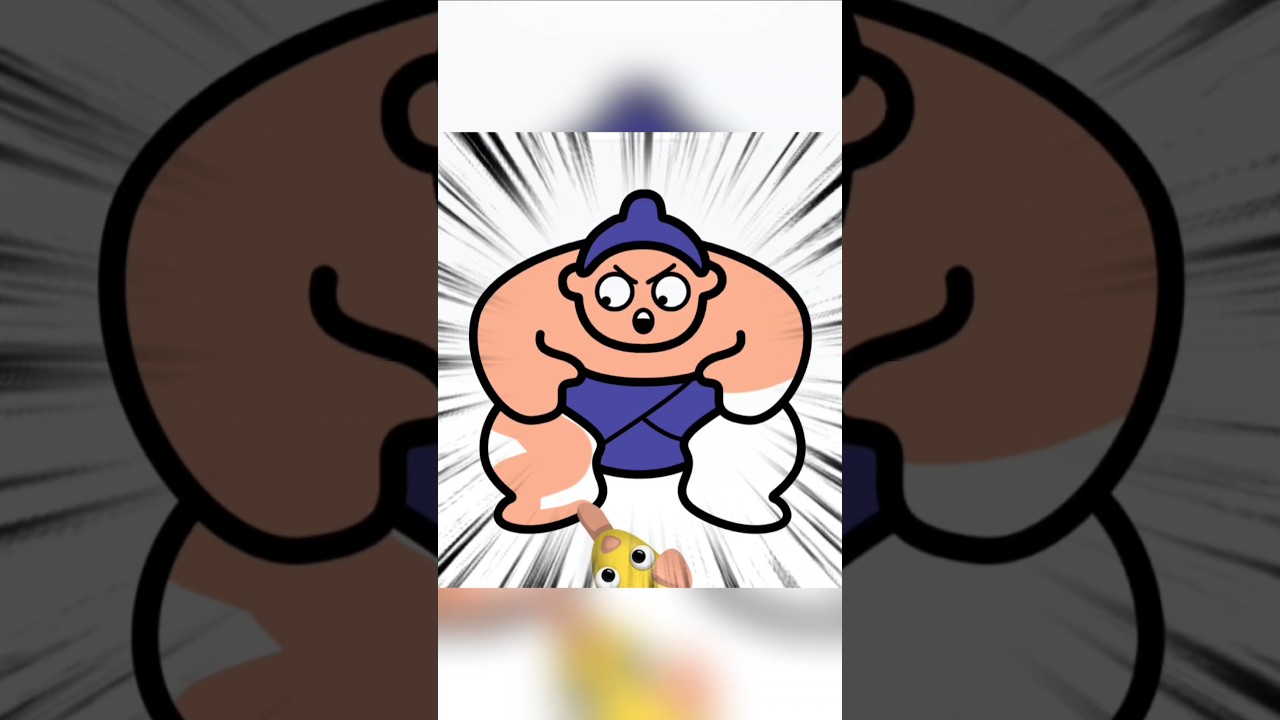 Sumo wrestler #drawingforkids #kidsshorts