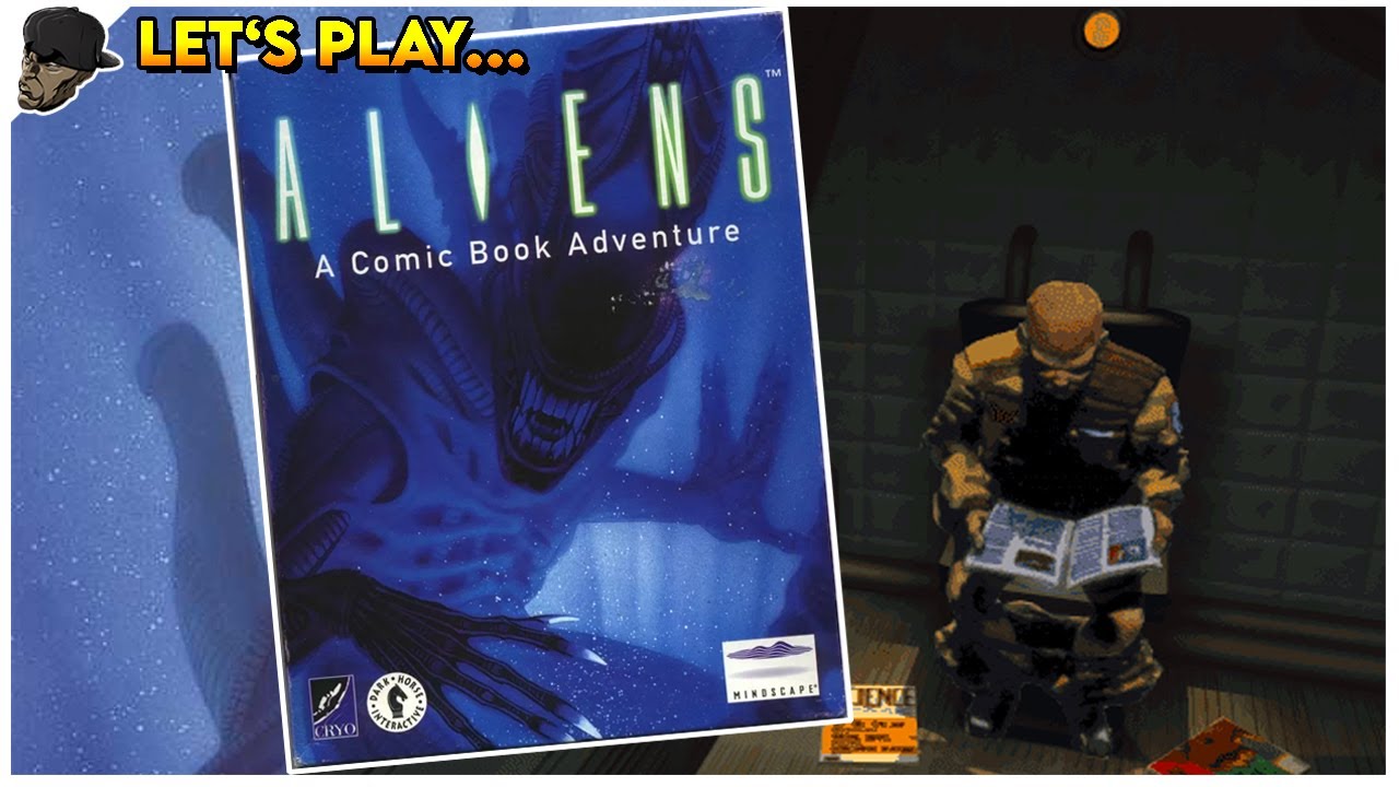 Aliens: A Funny Comic Book Adventure Gameplay [MS-Dos]
