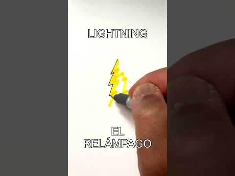 Learn Spanish! ¡Aprenda Inglés! LIGHTNING : EL RELÁMPAGO