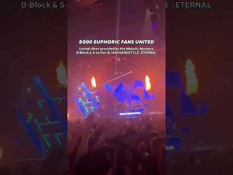 8000 EUPHORIC HARDSTYLE FANS UNITED at I AM HARDSTYLE Eternal last weekend! πΊπΌβ¨ #hardstyle
